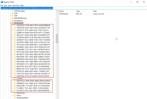 Enroll in Azure AD with error 8018000a – Jocha Blog